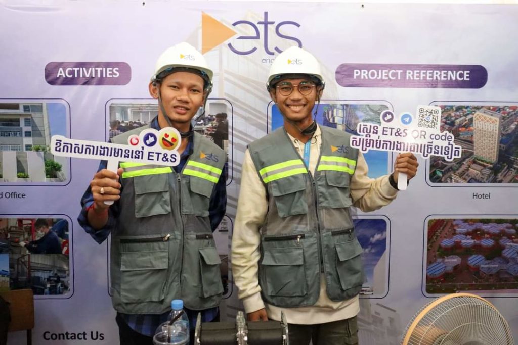 ET&S Engineering Import Export participated in the Job fair for ...